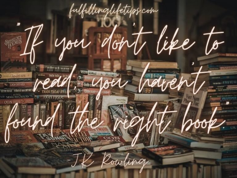 Not A Fan Of Reading? Try This. | Fulfilling Life Tips